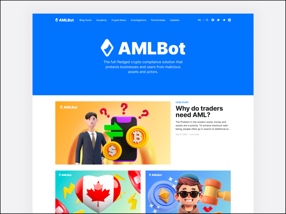 Introducing New AMLBot: An Evolution of The Brand Introducing New AMLBot: An Evolution of The Brand